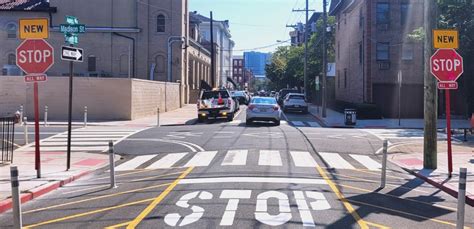 Stop Sign On Road