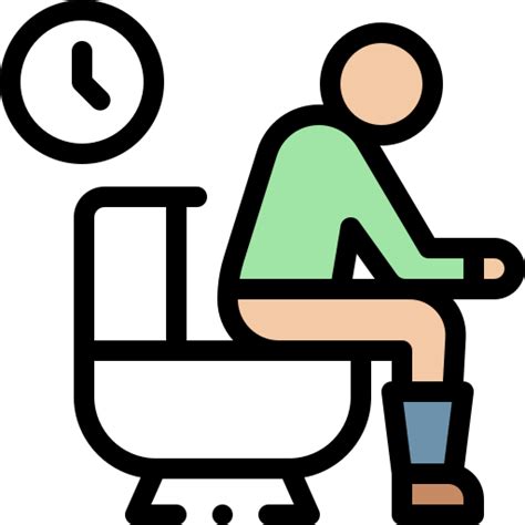 Constipation Free People Icons