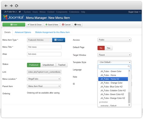 How To Build Mega Menu From Scratch In Joomla 30 Using T3 Framework Joomlart