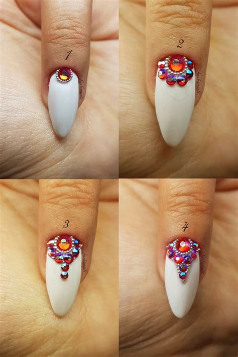 Nail Art Strass Bling Nail Art Nail Jewels Nails Design With