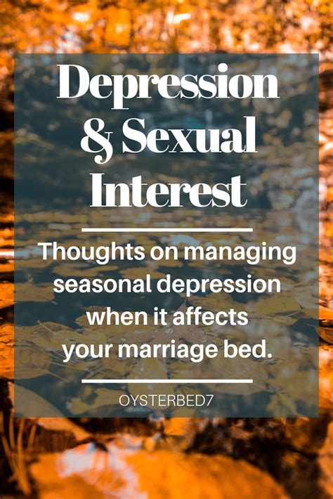 Depression And Sexual Interest Bonny S Oysterbed7