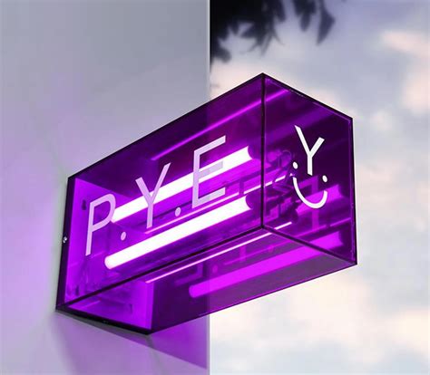 3d Neon Fluorescent Led Neon Plexiglass Acrylic 3d Logo Etsy