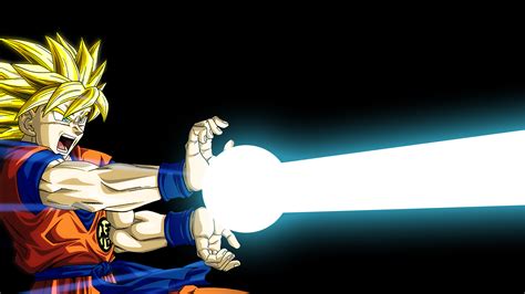 Fondo De Pantalla De Goku Kamehameha