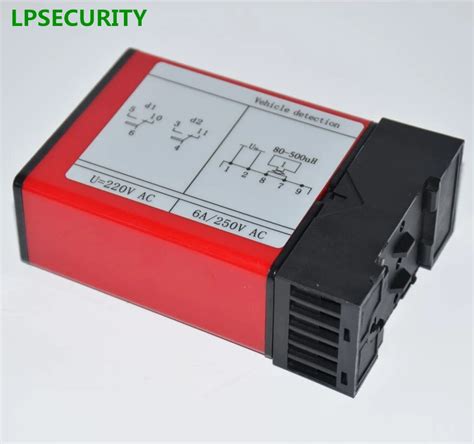 LPSECURITY Double Channels Induction Vehicle Loop Detector With Two