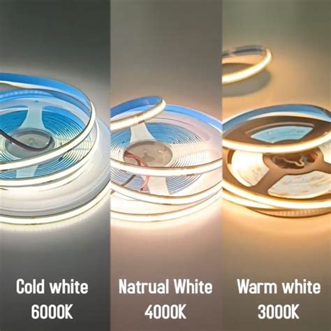 Dc12v 24v Cob Led Strip Light 320 480 528 Leds High Density Super