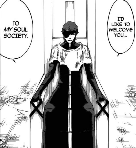 Aizen Tybw Bleach Manga Panel