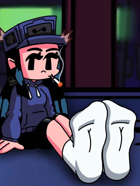 Cassette Girl Feet Socks Ver Fnf By This1ssh1t On Deviantart