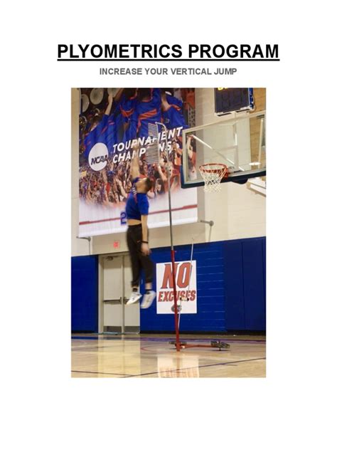 Free Plyometric Program Pdf Strength Training Management Of Obesity