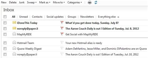 Easily Do A Complete Overhaul Of Your Hotmail Inbox And Maintain It