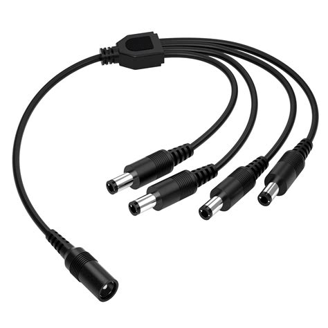 Zosi Dc Power Splitter 48 Way Power Splitter Cable 1 Male To 24 Dual