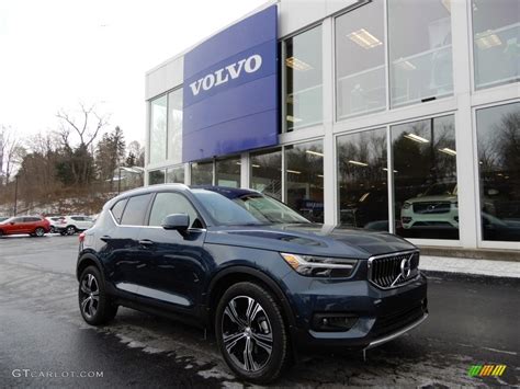 Denim Blue Metallic 2019 Volvo Xc40 T5 Inscription Awd Exterior Photo