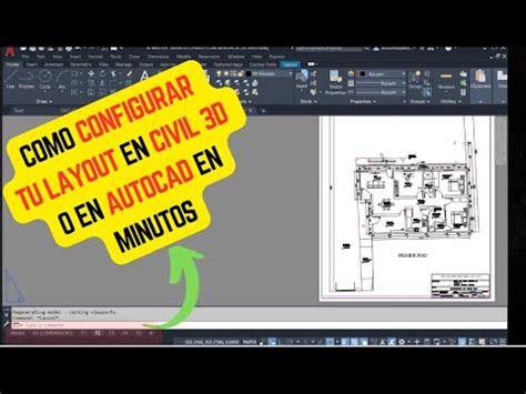 Como Configurar Tu Layout En Civil 3d O En Autocad En Minutos Youtube