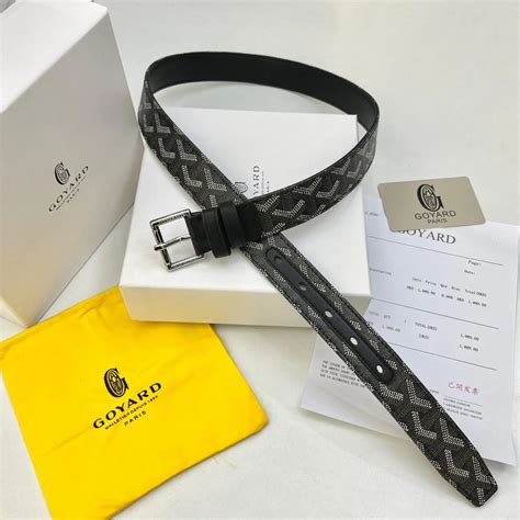 First Copy Goyard Monogram Womens Belt