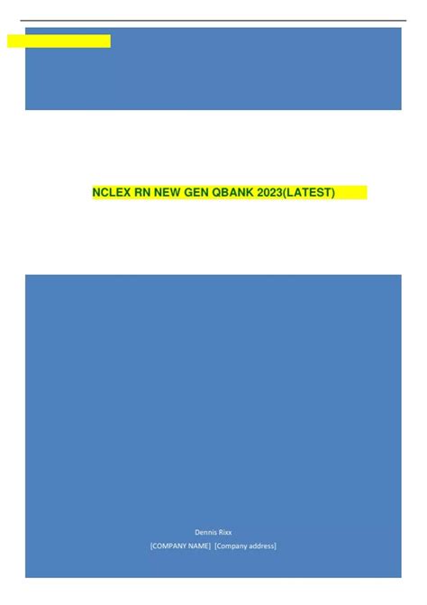 Nclex Rn Ngn Test Questions And Answers With Sata And Bow Tie 2023