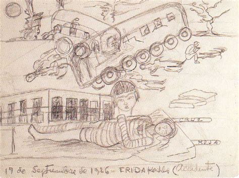 Daily Art Story Frida Kahlo And The Bus Accident Museumseu