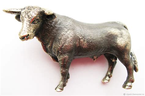 Статуэтка Бык Символ 2021 Нового Года купить в интернет магазине Ярмарка Мастеров по цене