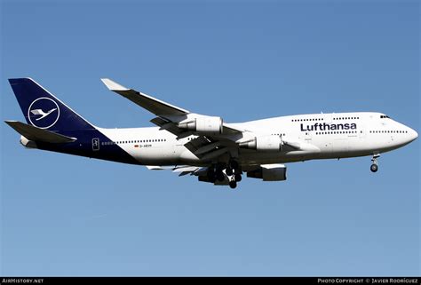 Aircraft Photo Of D Abvm Boeing 747 430 Lufthansa