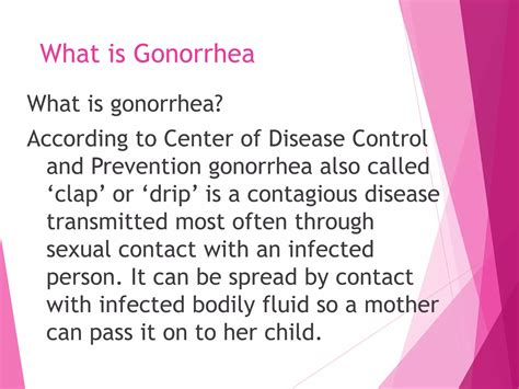 Gonorrhea Ppt