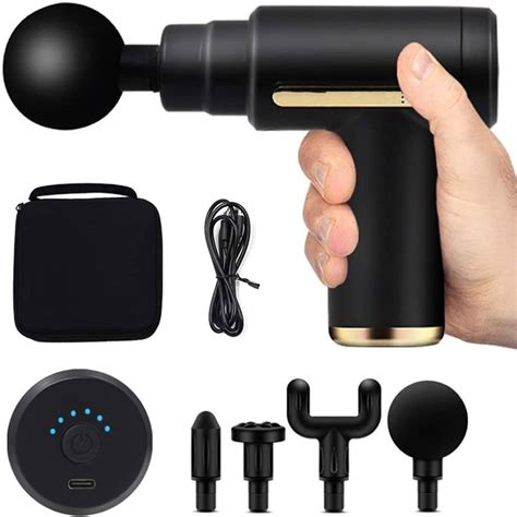 Gym Fitness Professional Deep Muscle Massager Gun Booster Vibration