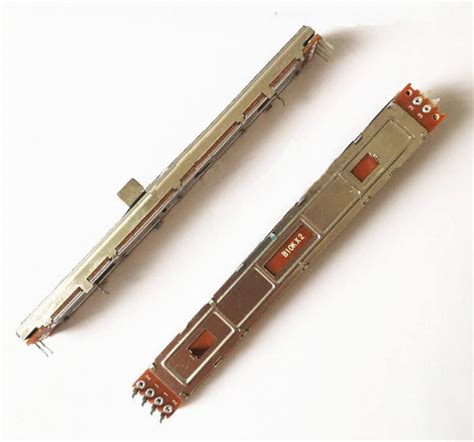 3pcs B10K 6pin Variable Resistors 128mm Potentiometer Double Channel Resistor Capacitor Amazon