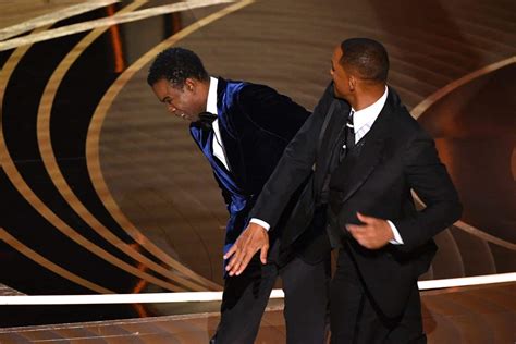 Watch Mayhem At The Oscars As Will Smith Slaps Chris Rock Onstage