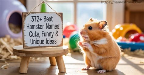 372 Best Hamster Names Cute Funny And Unique Ideas Names Trove