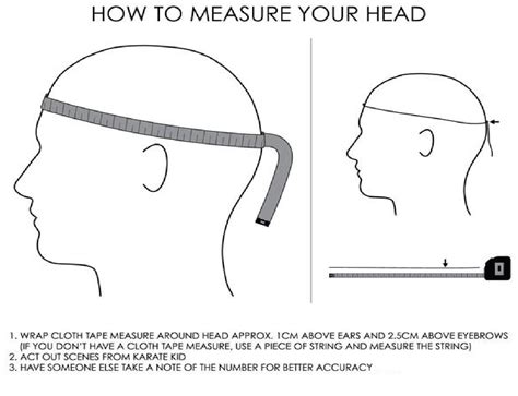 How To Measure Your Head Size For A Helmet Detroit Chinatown