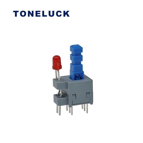 Push Button Electrical Switch Single Led Light 01a 30vdc Toneluck