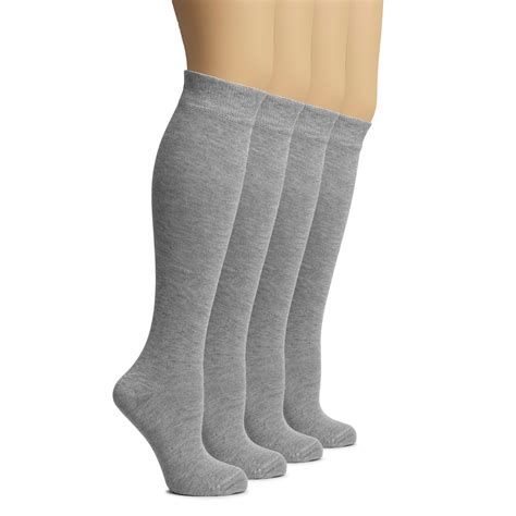 Hugh Ugoli Womens Bamboo Knee High Socks Comfort Seam Long Dress