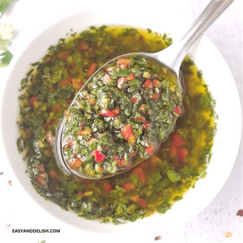 Authentic Chimichurri Recipe Easy And Delish