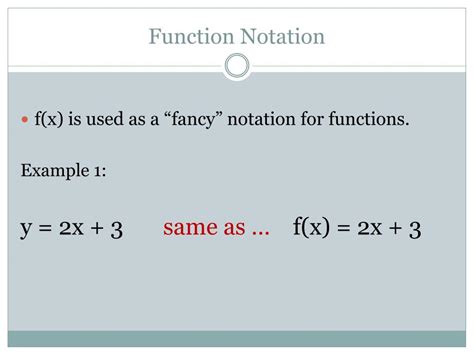 Ppt Function Notation Powerpoint Presentation Free Download Id1490676