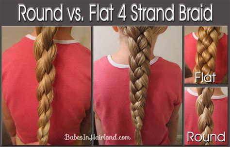 Flat 4 Strand Braid Video Babes In Hairland