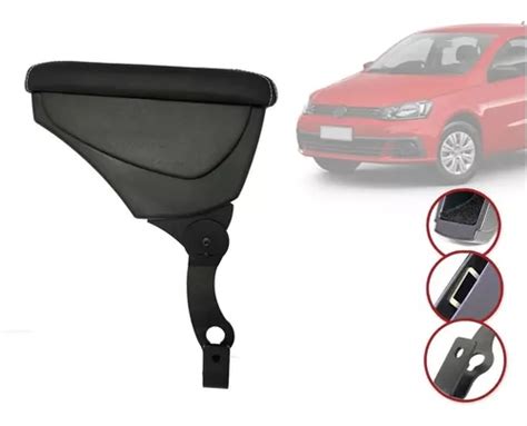 Apoya Consola Brazo Vw Gol Y Voyage G4 G5 G6 G7 Negro Oferta Meses
