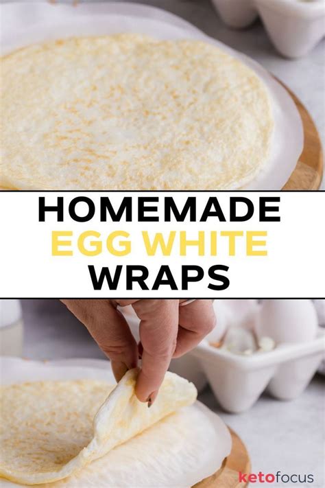 2 Ingredient Egg White Wraps Nut Free Zero Carb Recipe Egg