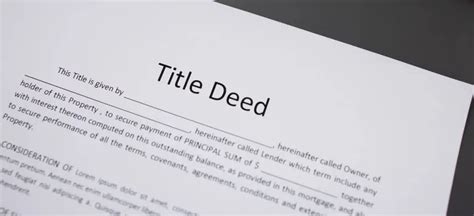 Title Deed Verification In Dubai A Complete Guide For Property Buyers