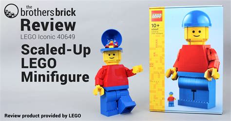 Lego 40649 Up Scaled Lego Minifigure Magnifying An Icon [review