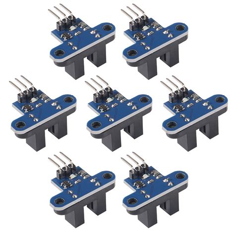 7pcs Ir Infrared Slotted Optical Optocoupler Module