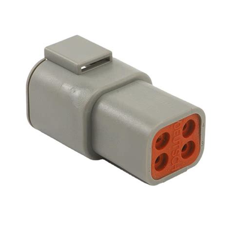At04 4p Dt04 4p Dt Deutsch 4 Pin Male Connectors 产品中心 Shanghai Jingkai