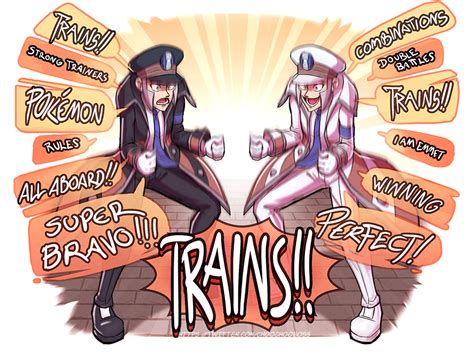 Ingo And Emmet Pokemon And More Drawn By Choochooboss Danbooru