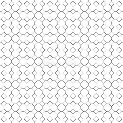 Linear Seamless Vector Pattern Made With Linesrhombus Squares And Octagon Repeating Geometric