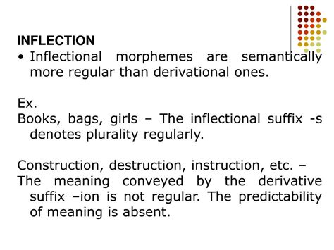 Ppt Morphology Its Relation With Phonology Syntax And Semantics