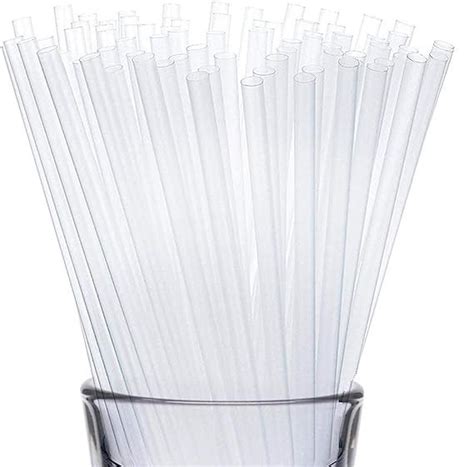 Disposable Drinking Straws By Wow Plastic 250 Pack