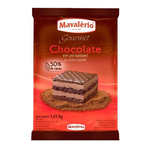 Confeitaria Chocolate Em Pó Mavalério 101kg 32 Chocolate Em Pó