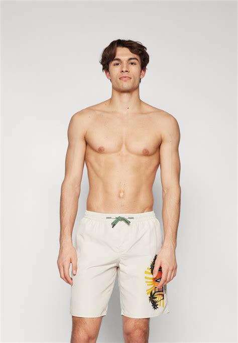 Ea7 Emporio Armani Water Sports Graphic Palm Bermuda Badeshorts