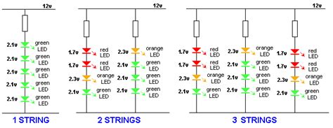 Leds In Series And Parallelelectronics Project Circuts