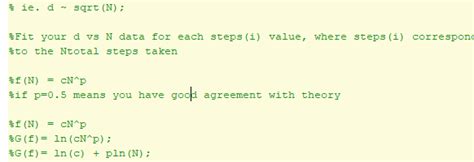 Matlab Least Squares Fitting For Log Log Data To Find P Value R