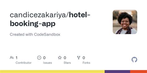 Github Candicezakariya Hotel Booking App Created With Codesandbox