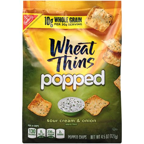 Wheat Thins Popped Flavors