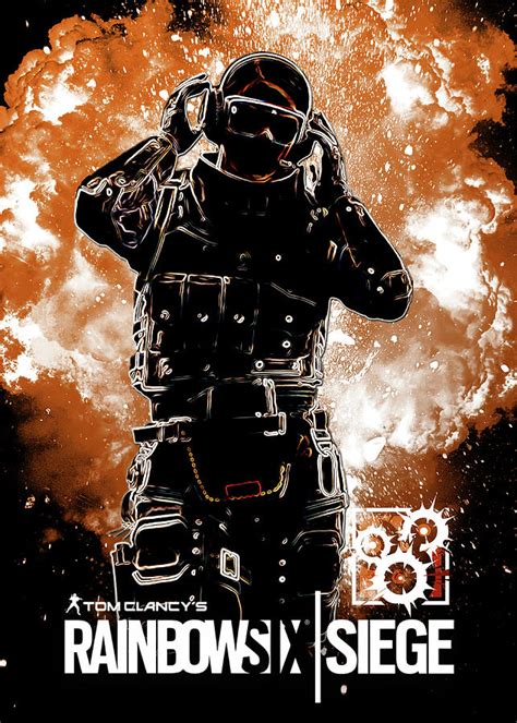 Rainbow Six Siege Ying Digital Art By Long Jun