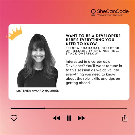 shecancode on linkedin listenerschoice womenintech developerlife